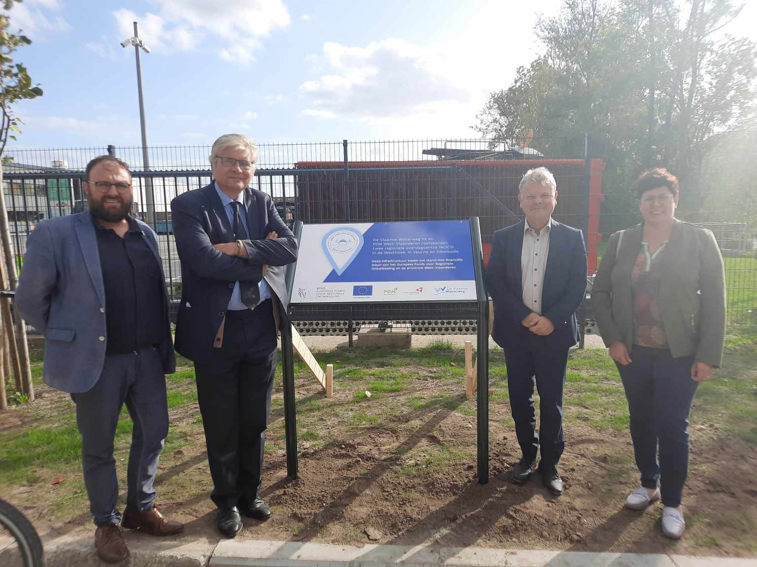 Nieuwe overslagfaciliteiten voor binnenvaart in… | POM West-Vlaanderen